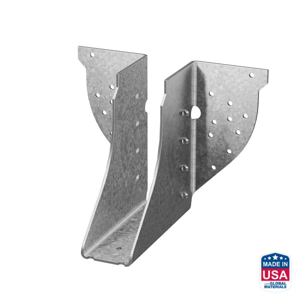 Simpson Strong-Tie HGUS 5-3/8 in. Galvanized Face-Mount Joist Hanger ...