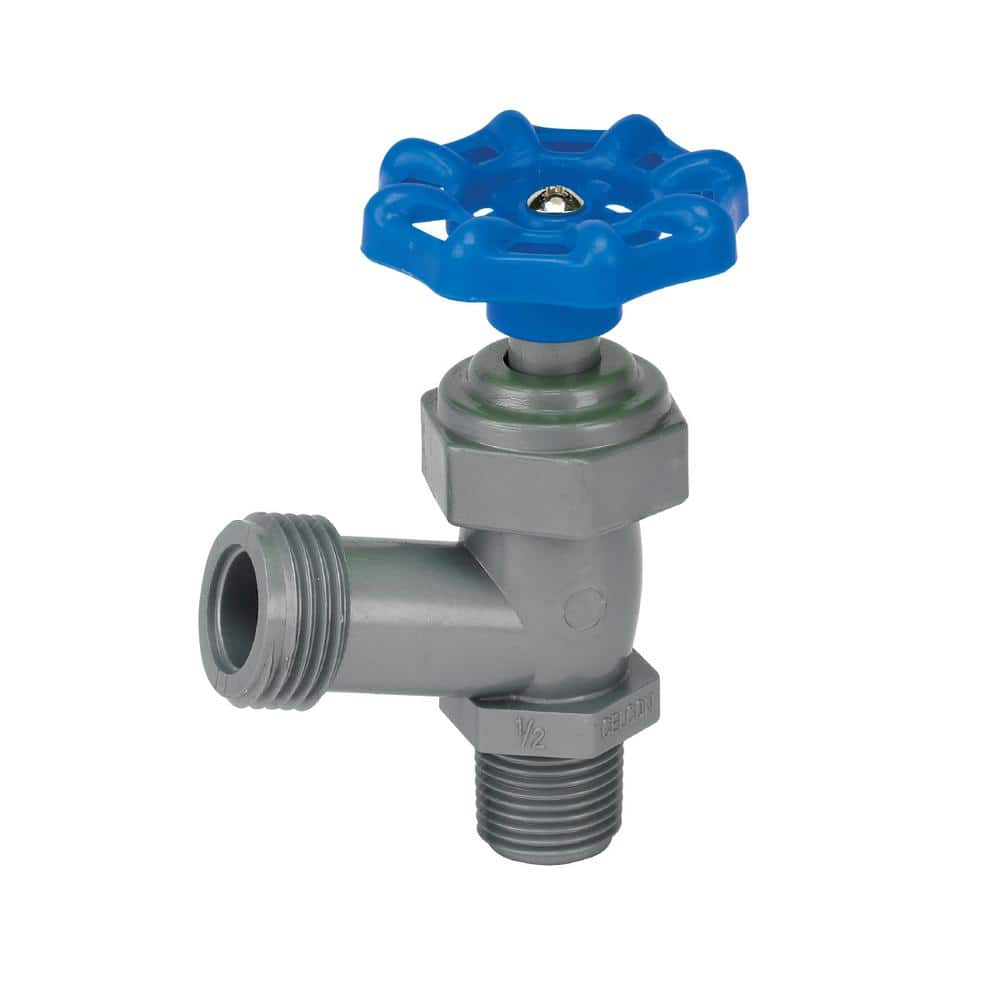 HOMEWERKS 3/4 in. MIP x 3/4 in. MHT Celcon Boiler Drain Valve VBDCELF4 ...