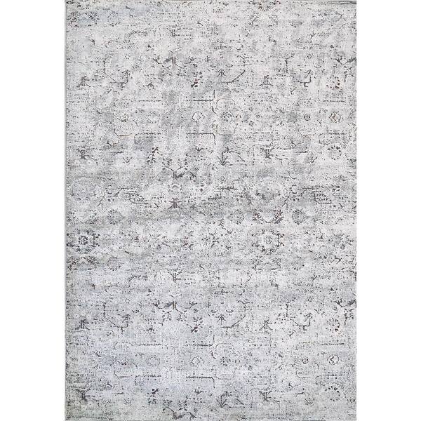 Dynamic Rugs Astro 5 ft. 3 in. X 7 ft. 7 in. Grey/Multi Abstract Indoor ...