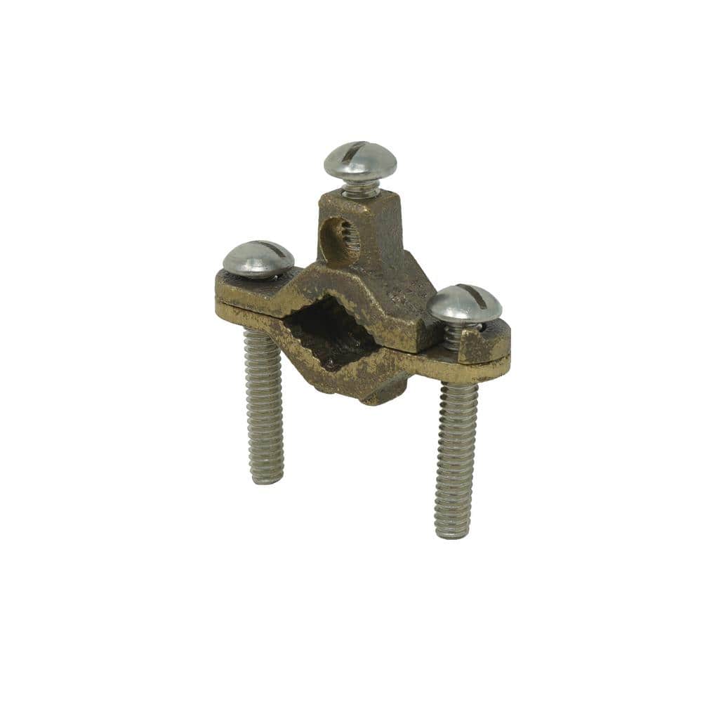 Southwire 1/2 in. - 1 in. Ground Clamp for #10 STR - #2 STR Wire ...
