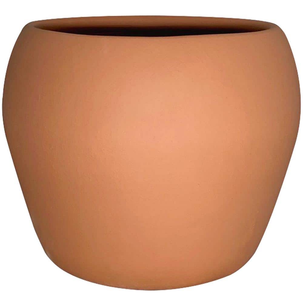 Trendspot 15.5 in. x 13 in. Natural Clay Phoebe Planter TC20038N-16T ...