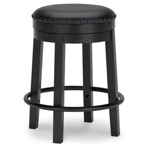 Boraam Magellan 24 in. Brandy Swivel Cushioned Bar Stool 43024 - The ...