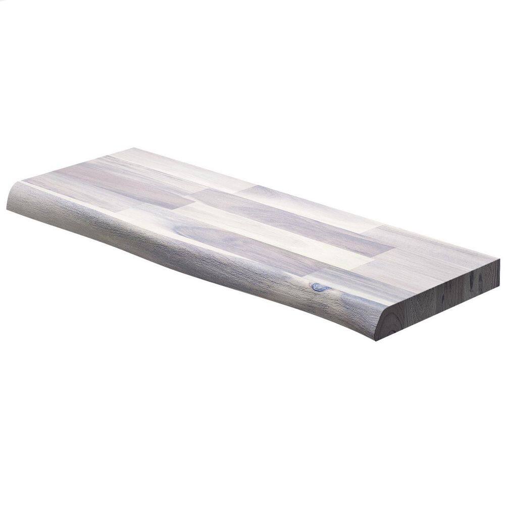 Reviews for Interbuild Solid 2 ft. L x 10 in. D x 1.5 in. T, Acacia ...