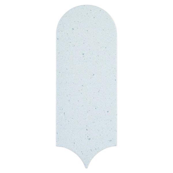 ANDOVA Picole Turpin Blue 3 in. x 9 in. Popsicle Terazzo Look Satin ...