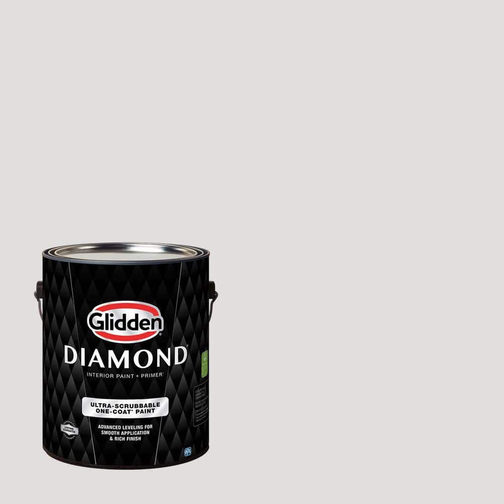 Glidden Diamond 1 gal. PPG0995-1 Shaded Whisper Ultra-Flat Interior ...