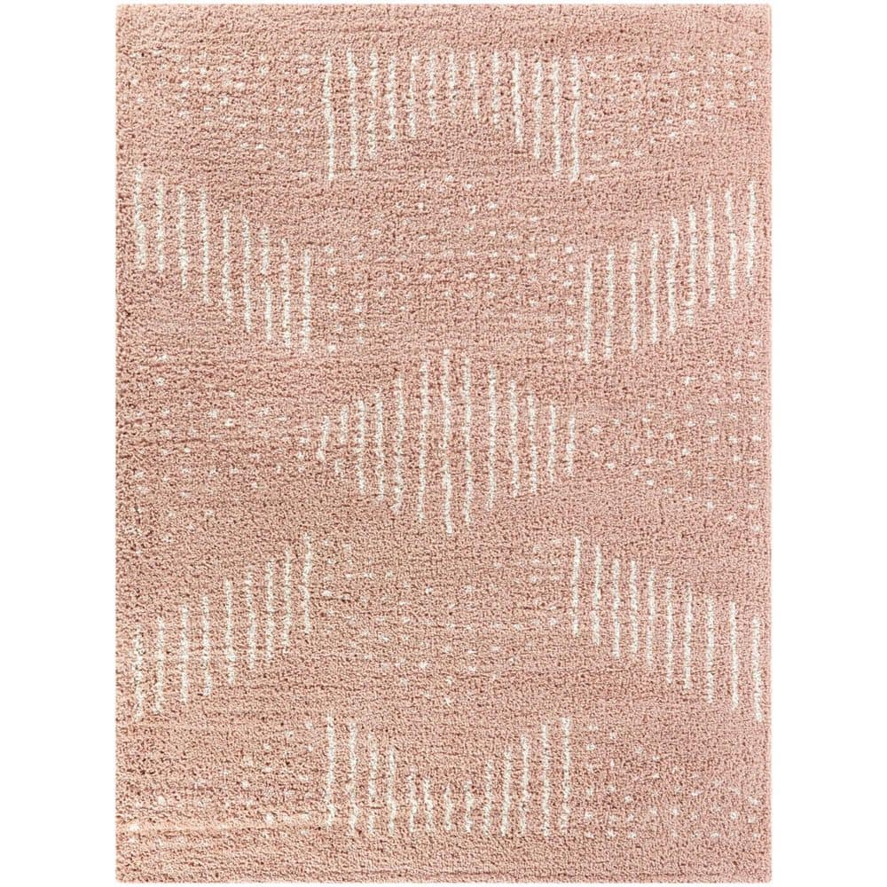BALTA Kalpana Pink 5 ft. 3 in. x 7 ft. Striped Area Rug 3094930 - The ...