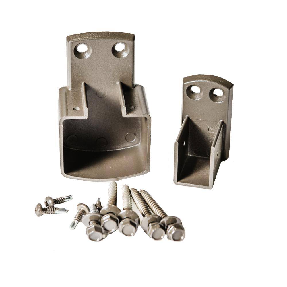 Vista Railing Systems Inc 2-1/4 in. Textured Bronze Aluminum Level Rail ...