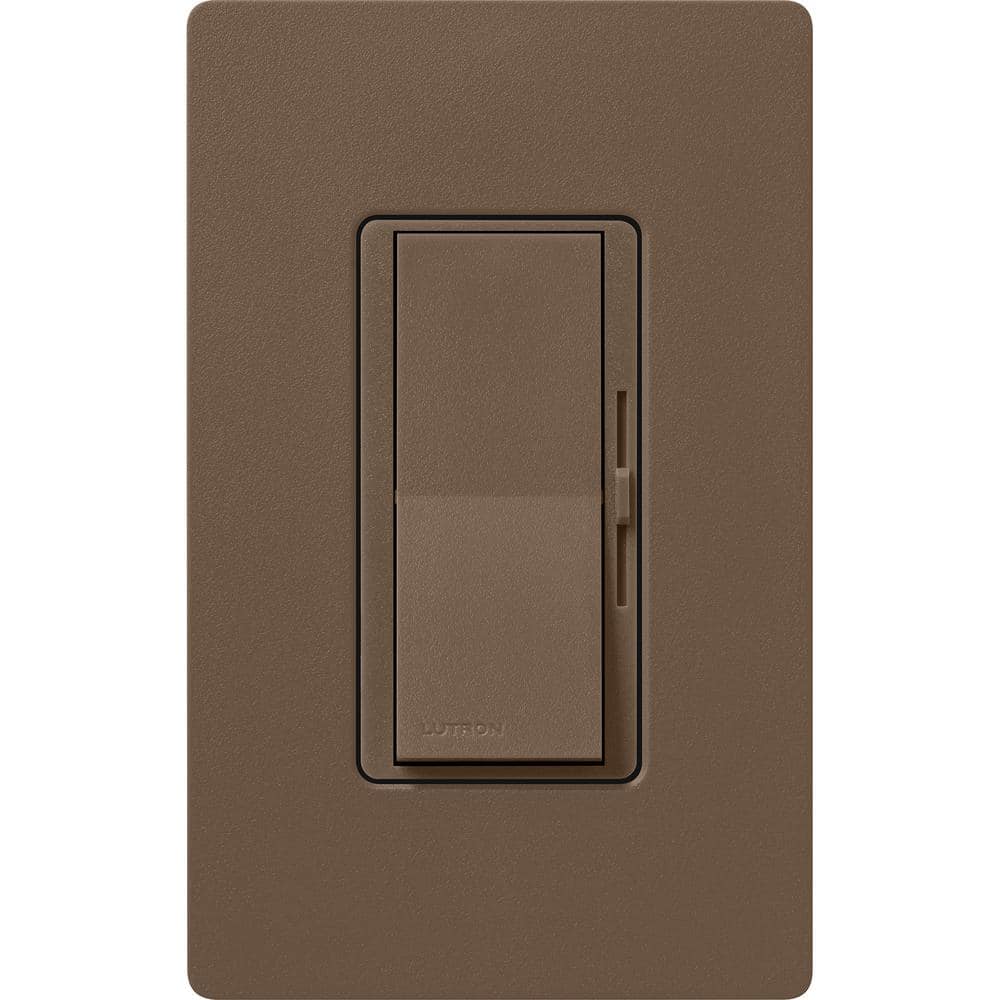 Lutron Diva Reverse-Phase Rocker Dimmer Switch, 250-Watt LED/Single ...