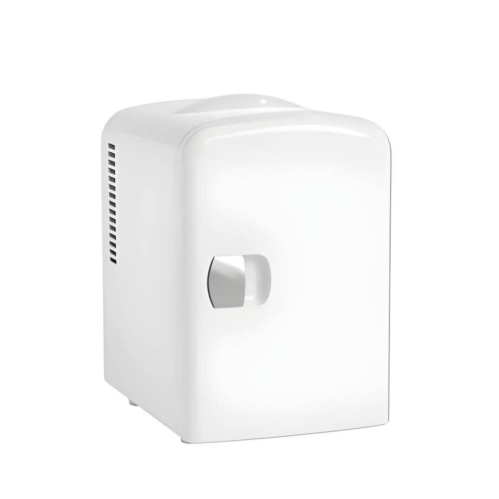 COWSAR 7 in. Single Zone 8-Cans Beverage Cooler Mini Refrigerator and ...