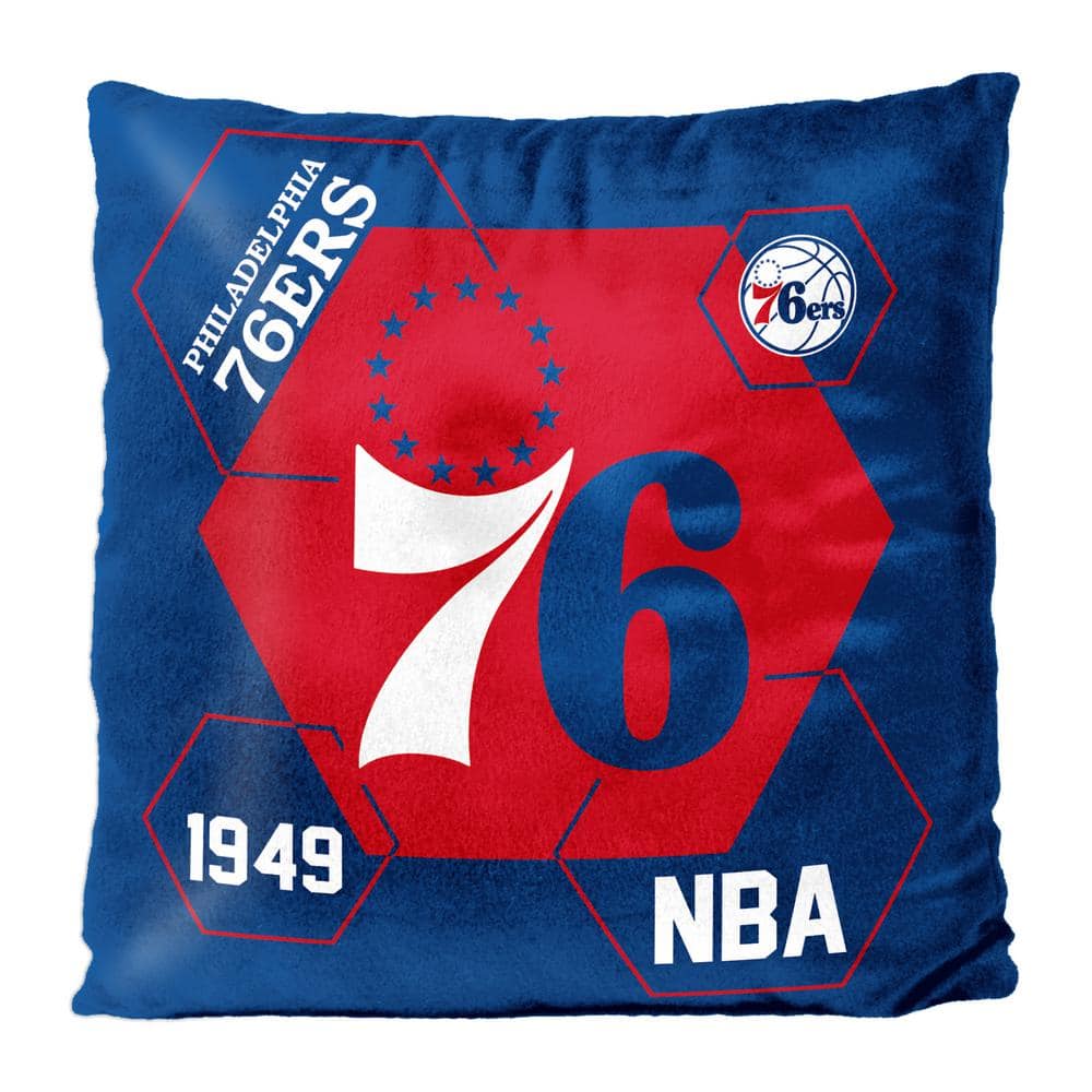 THE NORTHWEST GROUP NBA 76ers Connector Velvet Reverse Pillow ...