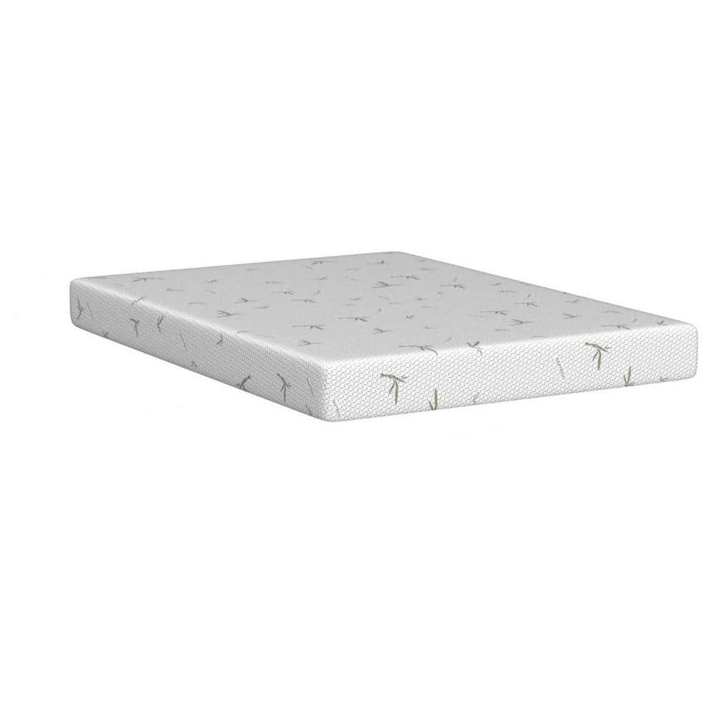 FENBAO Twin Medium Cooling Gel Memory Foam 8 in. Bed-in-a-Box Mattress ...