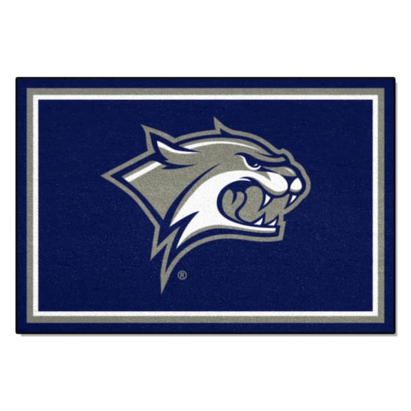FANMATS New Hampshire Wildcats Navy 5 ft. x 8 ft. Plush Area Rug 33261 ...