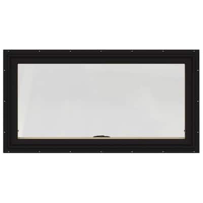 Black Basement Hopper Windows - Openbasement