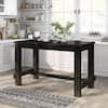 Furniture of America Anthus Antique Black Counter Height Table IDF ...