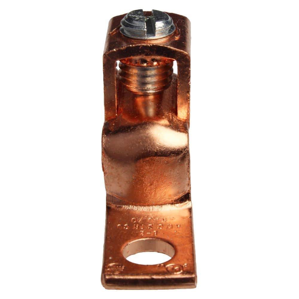 RACO 8-2 AWG Copper Mechanical Lug (5-Pack of 2) KLU70BAG2R - The Home ...
