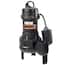 Wayne 1/2 HP Thermoplastic Sewage Ejector Pump SEL50 - The Home Depot