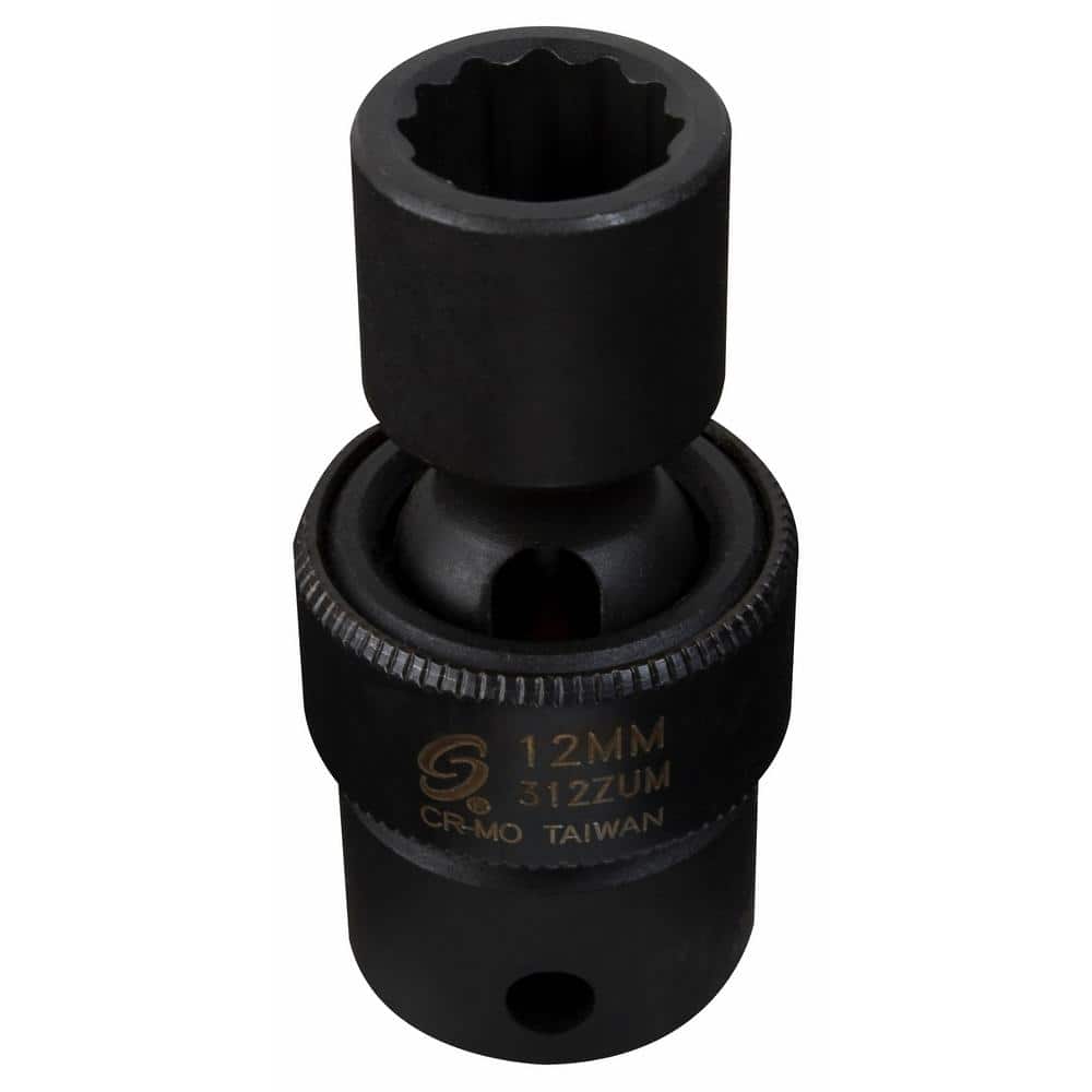 SUNEX TOOLS 12 mm 3/8 in. 12-Point Socket SUN312ZUM - The Home Depot