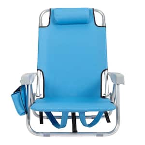 Life Is Good Blue Turtle Aluminum Folding Beach Chair LIGBC-BT-1PK ...