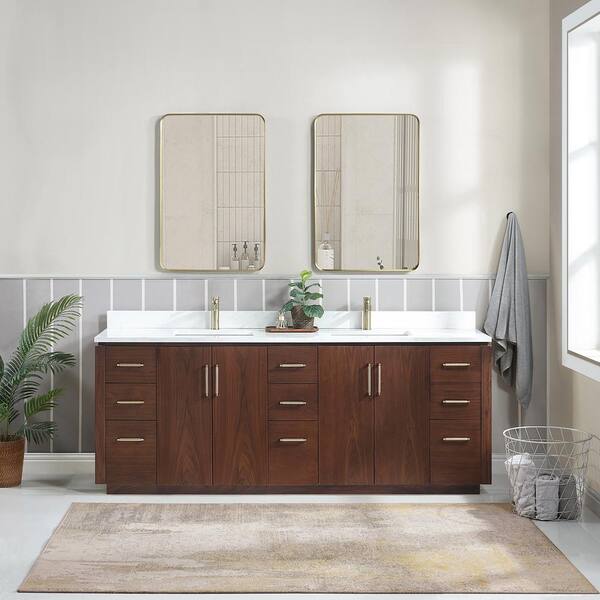 84 Inch Vanities - Double Sink - Bathroom Vanities with Tops - The Home ...