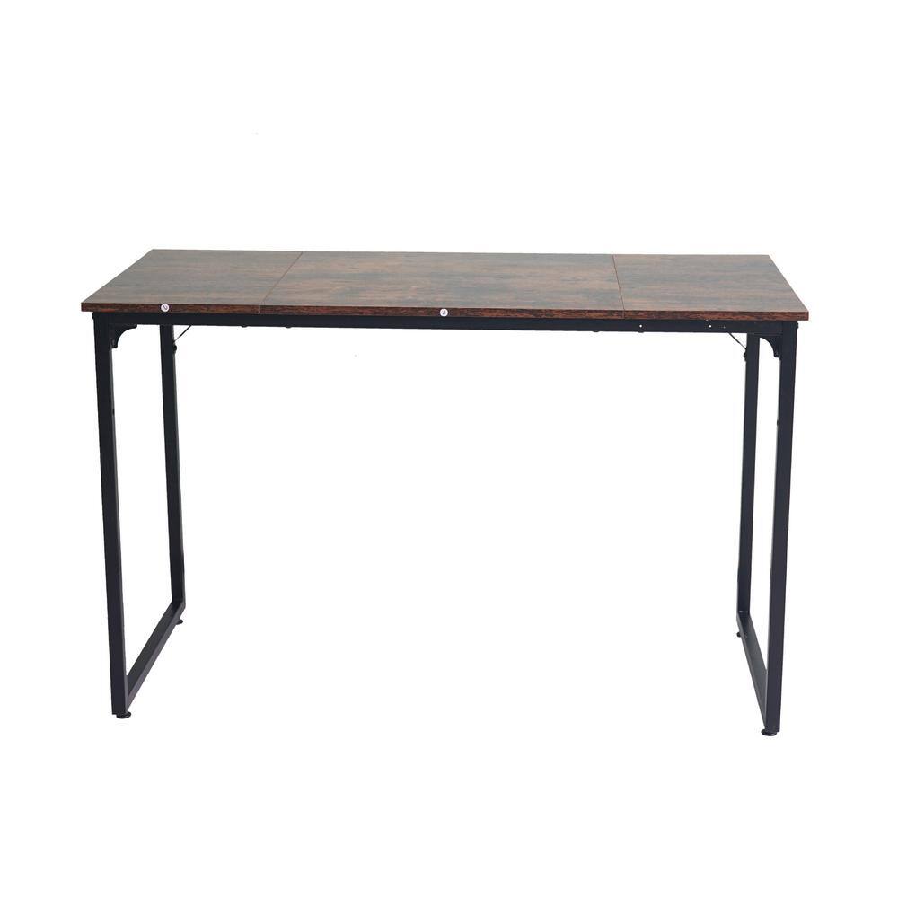Tidoin Rustic Brown 47 in. Rectangular Computer Desk GC-YDB0-9982 - The ...