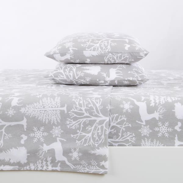 FRESHFOLDS 3-Piece Gray Printed 100% Turkish Cotton Twin Premium ... FRESHFOLDS 3-Piece Gray Printed 100% Turkish Cotton Twin Premium ...