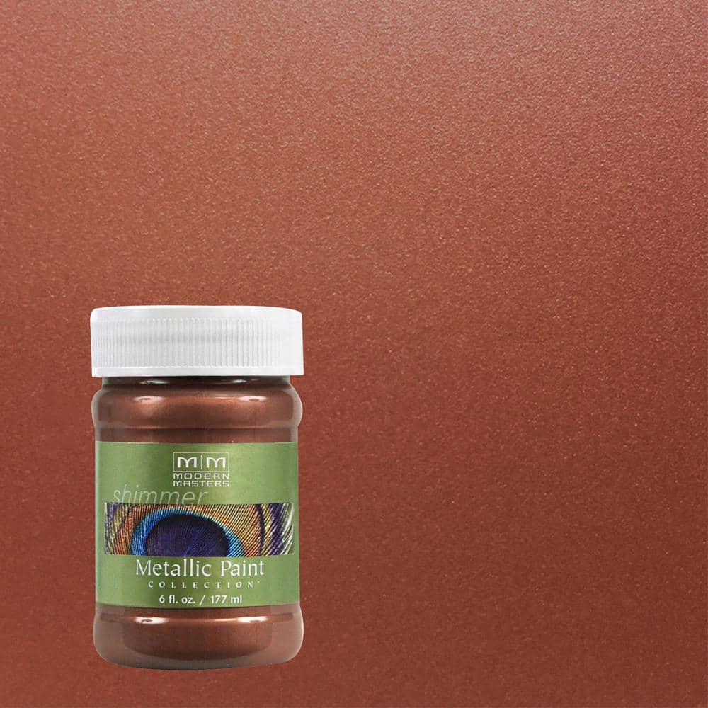 Modern Masters 6 oz. Antique Copper Water-Based Satin Metallic Interior ...