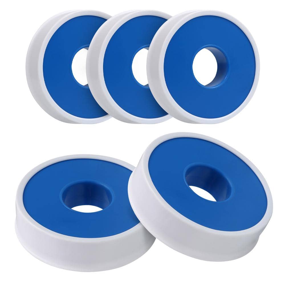 PLUMBFLEX 1/2 in. x 1080 in. PTFE Thread Seal Tape for Plumbers in ...