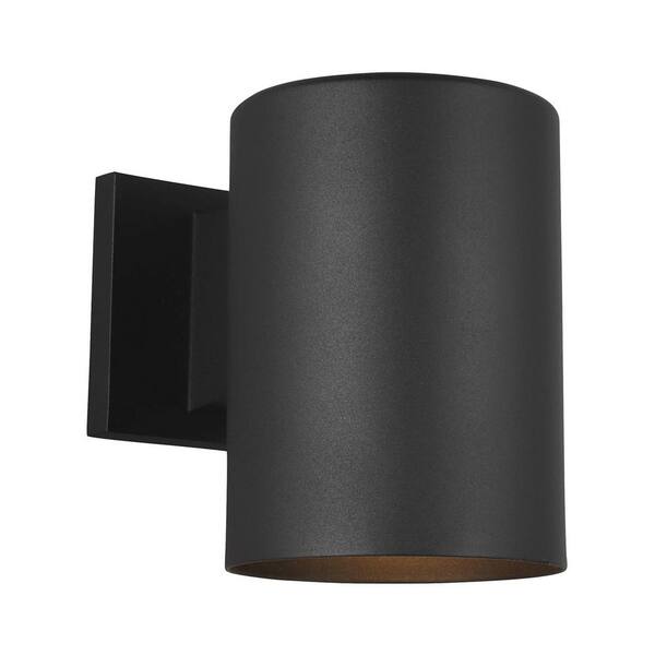 Generation Lighting Outdoor Cylinders Small 1-Light Black Turtle ...