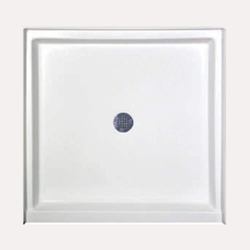 Hydro Systems 42 in. x 36 in. Single Threshold Shower Base in White ...