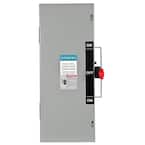 Siemens Heavy Duty 200 Amp 600-Volt 3-Pole Indoor Non-Fusible Safety ...