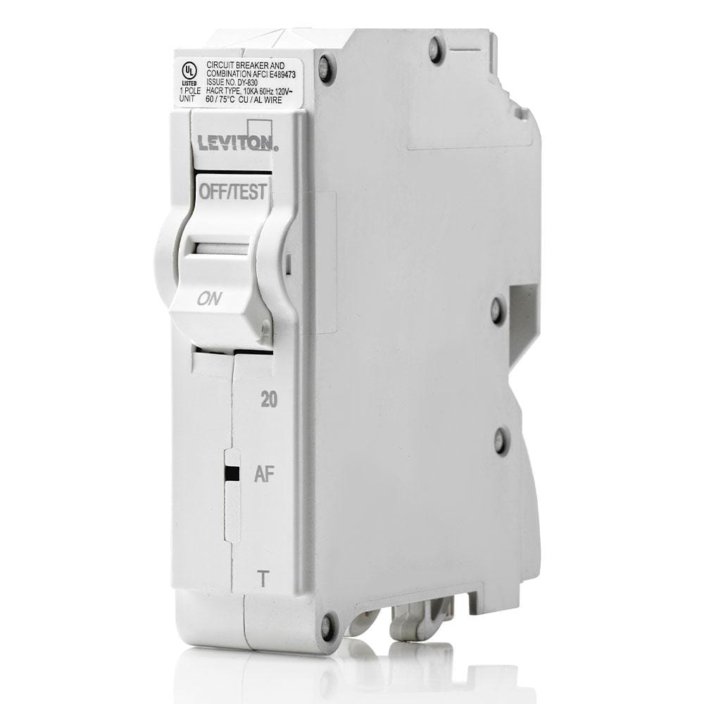 Reviews for Leviton Branch Circuit Breaker, AFCI 1-Pole 20 Amp, 120 ...