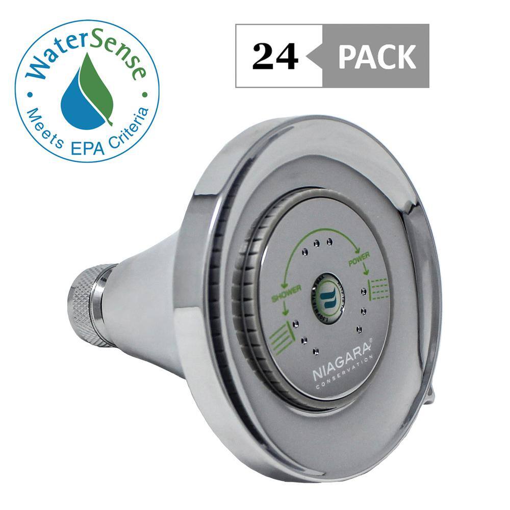 Niagara Conservation Earth Luxe 3-Spray with 1.75 GPM 3.35 in. Wall ...