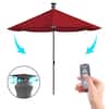 ABOVE Height Series 9 ft. Smart Market Patio Umbrella, Remote Control ...