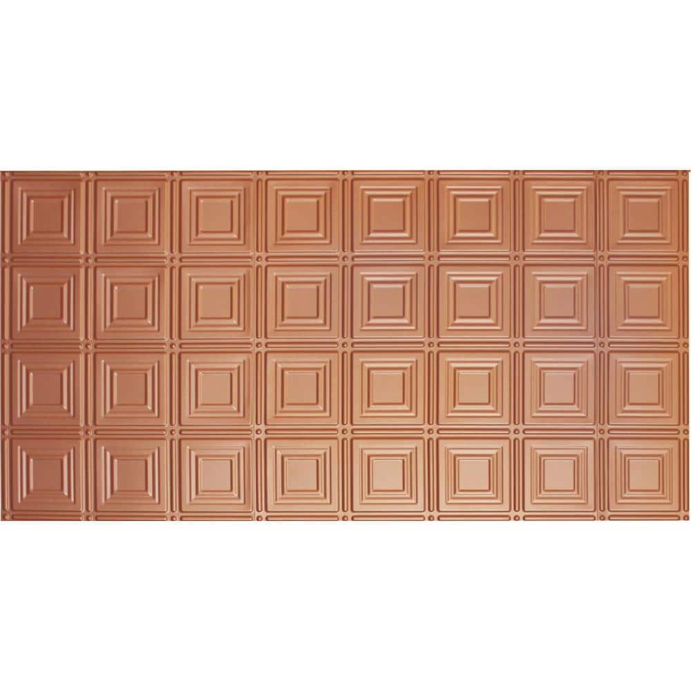 Global Specialty Products Dimensions 2 ft. x 4 ft. Glue Up Tin Ceiling ...