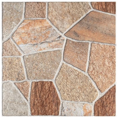 Merola Tile Rambla Arena 14-5/8 in. x 22-3/4 in. Porcelain Floor and ...