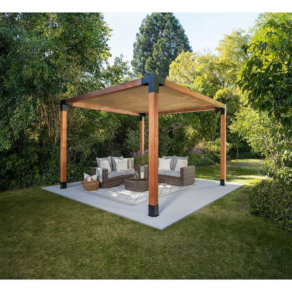 Simpson Strong-Tie Outdoor Accents Sage System Black Powder-Coated Post ...