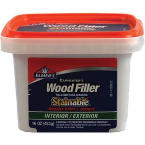 1 pt. Carpenter Interior/Exterior Stainable Wood Filler 180597 - The ...