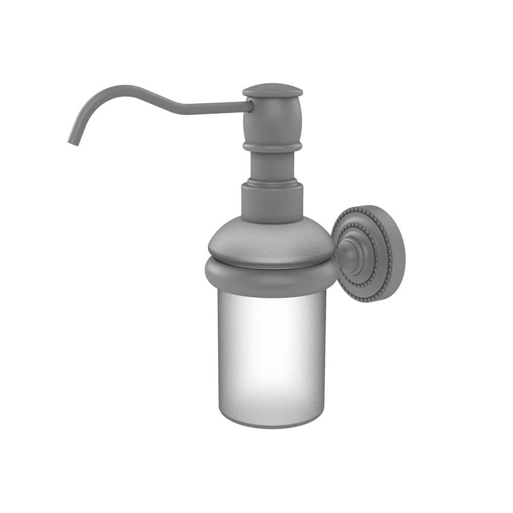 Allied Brass Dottingham Collection Wall Mounted Soap Dispenser in Matte ...