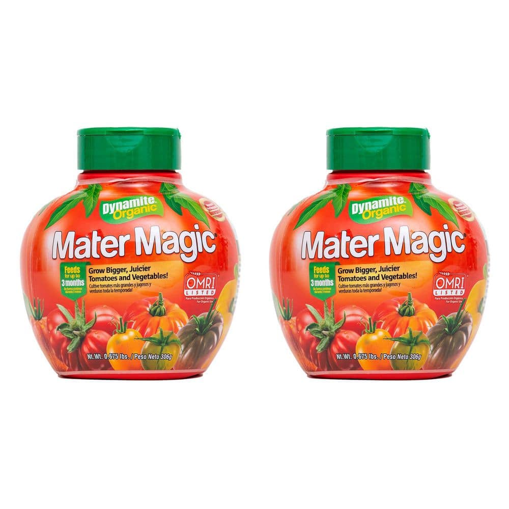 Dynamite 0.675 lbs. Organic Mater Magic Fertilizer Twin Pack 82029 ...