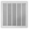 Everbilt 24 in. x 24 in. Steel Return Air Filter Grille in White ...