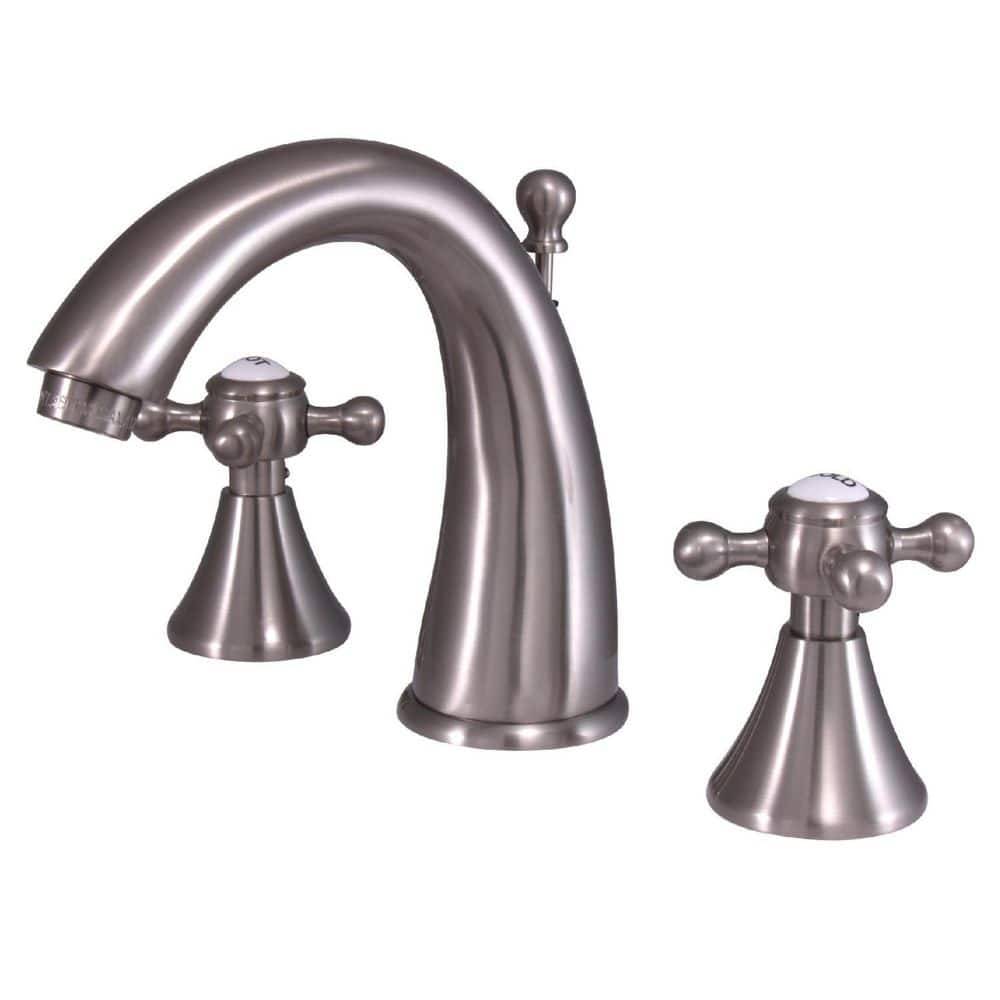 Kingston Brass English Country 8 in. Widespread 2-Handle Bathroom ...