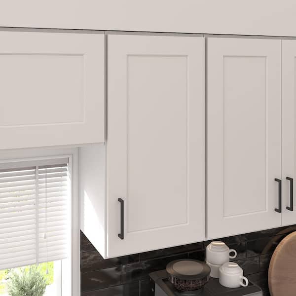 Furinno 15 in. W x 12 in. D x 30 in. H Ready to Assemble Wall Kitchen ...