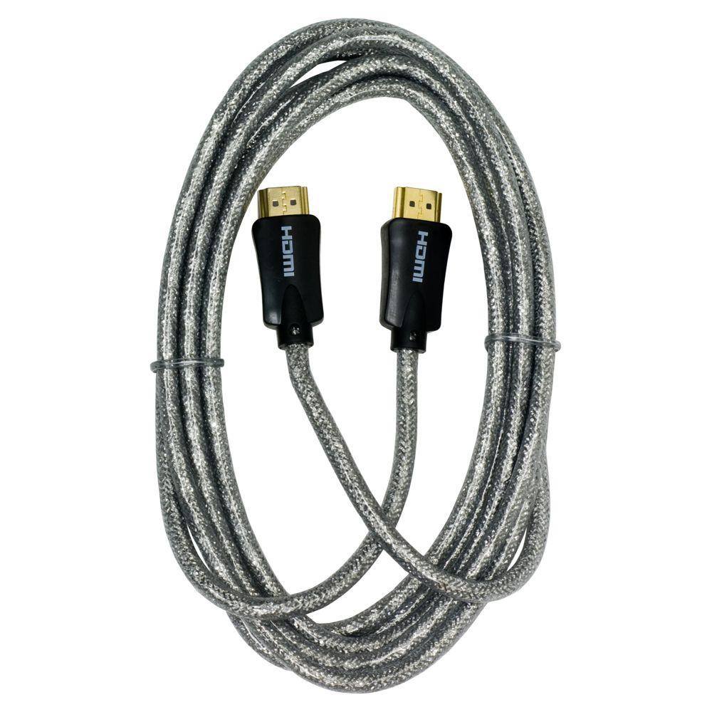 GE Ultra Pro 9 ft. HDMI Cable - Black 24207 - The Home Depot