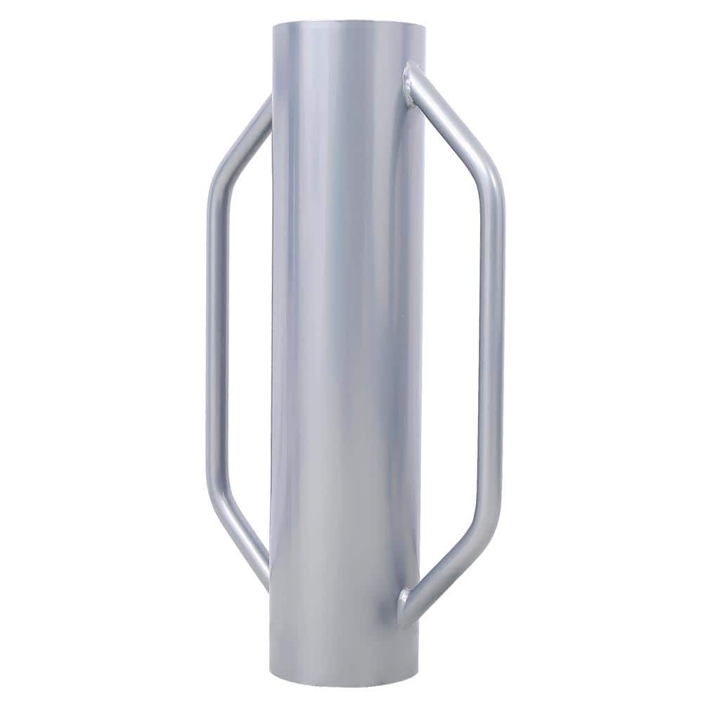 Kahomvis 5.5 in. x 13 in. x 23.5 in. Metal Fence Post Driver, Heavy ...