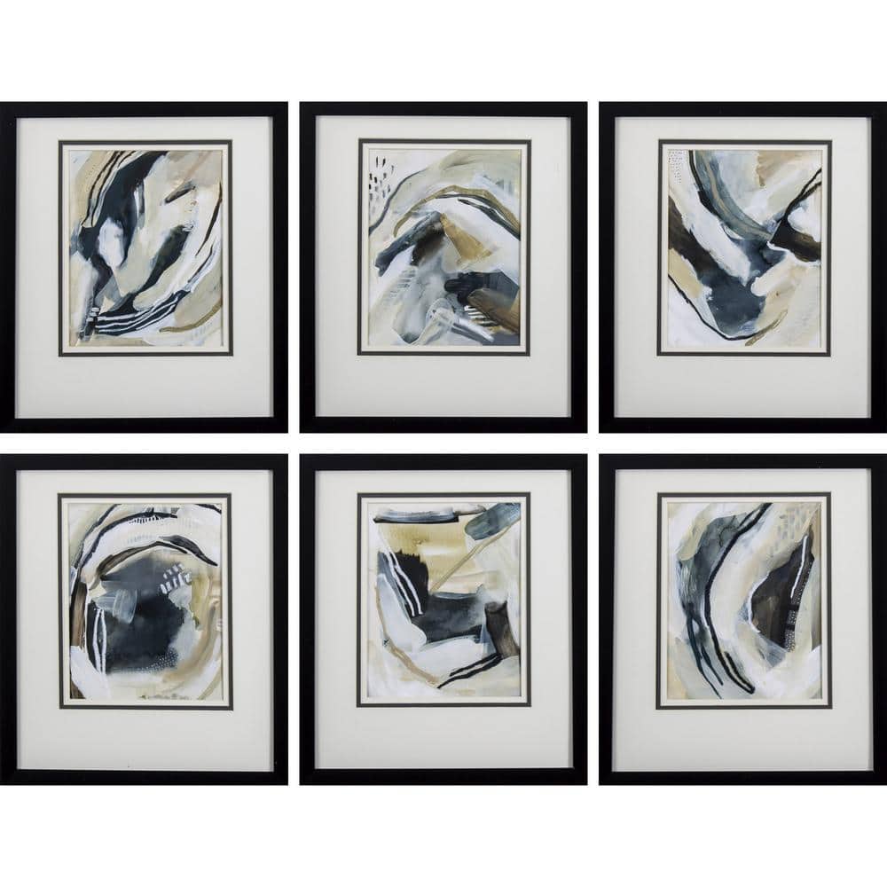 PROPAC "Abstract Set of 6" Framed Wall Art 16 in. x 14 in. 7197 - The ...