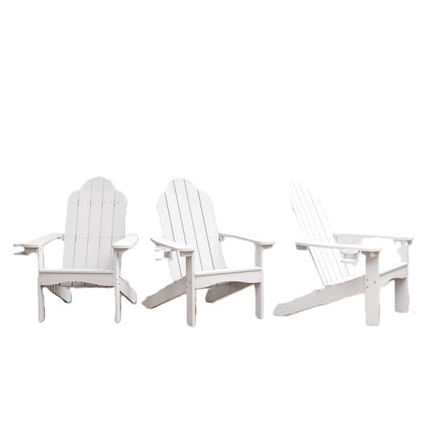 Lue Bona Grant Curveback White Recycled Hdps Plastic Outdoor Patio