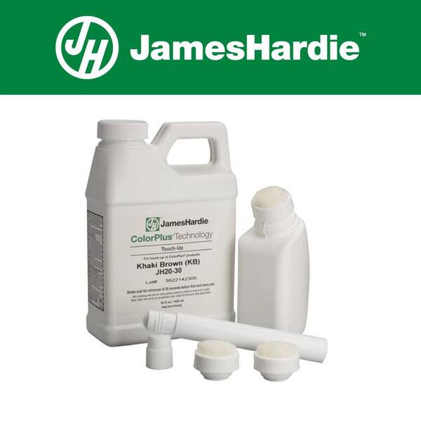James Hardie Color Plus Touch-Up Paint Kit-Night Gray 16 oz 4490831 ...