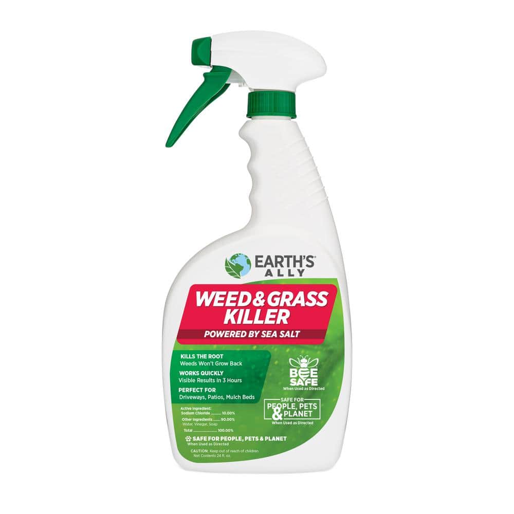 EARTH'S ALLY Weed and Grass Killer 24 oz. Ready-to-Use Herbicide for ...