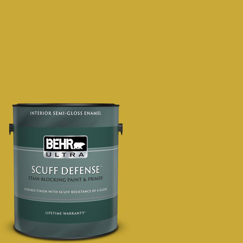 BEHR ULTRA 1 gal. #P320-7 Sweet and Sour Extra Durable Semi-Gloss ...