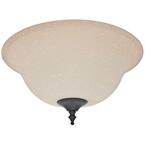 Hunter Amber Scavo Bowl Glass 99161